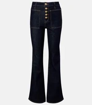 Ulla Johnson Ulla Johnson Lou Flared Jeans Blue