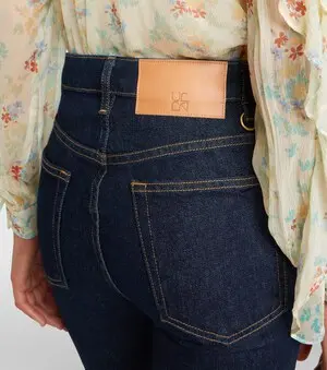 Ulla Johnson Lou Flared Jeans - Blue