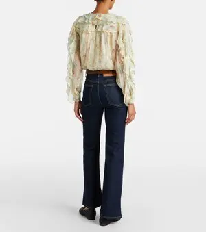 Ulla Johnson Lou Flared Jeans - Blue