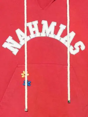 NAHMIAS Embroidered Floral Hoodie