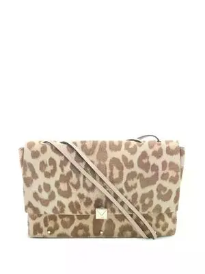Valentino Garavani 2000s Leopard-print Shoulder Bag - Neutrals