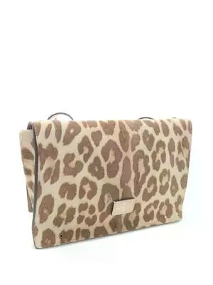 Valentino Garavani 2000s Leopard-print Shoulder Bag