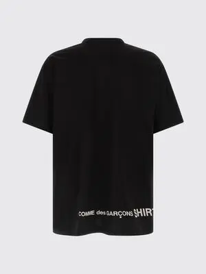 Comme Des Garçons Relaxed Fit Cotton T-shirt With Contrast Logo