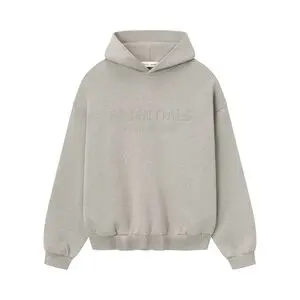 Fear Of God Embossed Fleece Hoodie - Grey