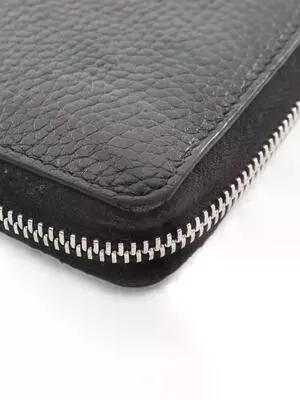 Gucci 2010s Gg Metal Leather Long Wallet
