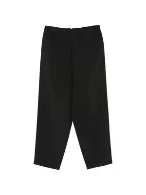 Issey Miyake S Straight Leg Trousers - Black