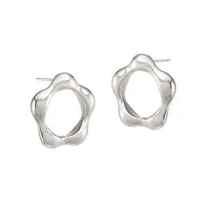 BIKO Wildflower Studs - Silver