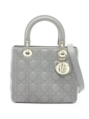 Dior Lady Handbag - Grey