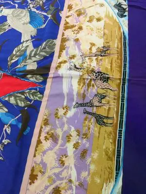 Hermès 2010s Tropiques Scarf