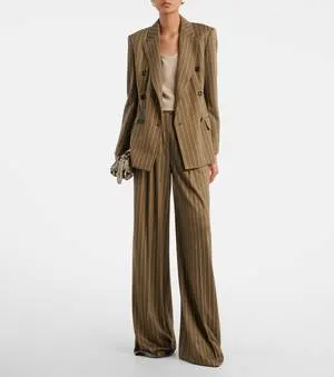 Max Mara Silk Crepe De Chine Tank Top - Beige