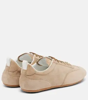 Max Mara Suede Lace-up Sneakers
