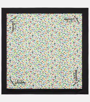 Valentino Garavani Printed Silk Twill Scarf - Multicoloured