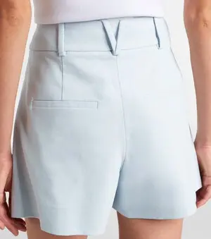 Veronica Beard Craig Cotton-blend Twill Shorts