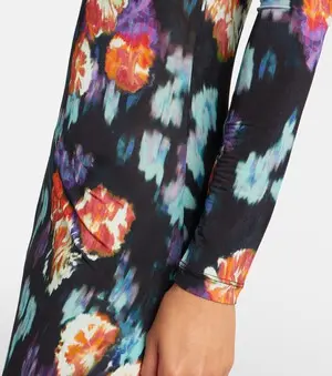 Ulla Johnson Amari Printed Jersey Maxi Dress - Multicoloured