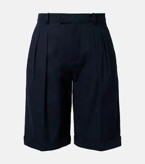 Saint Laurent Loose Fit Shorts For Women