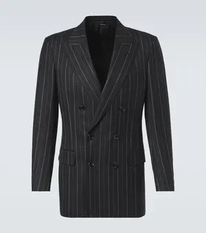 TOM FORD Striped Wool Blazer