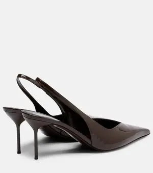 Paris Texas Lidia Patent Leather Slingback Pumps
