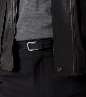 Saint Laurent Leather Belt