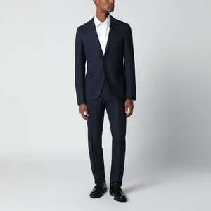 Tagliatore Wool Single-breasted Suit - Blue