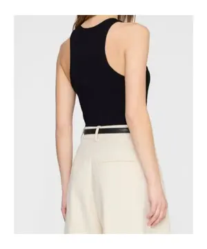 ANINE BING Ribbed Tank Top