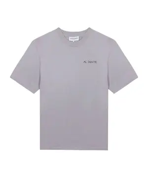 Maison Labiche Lettering Embroidered T-shirt - Gray