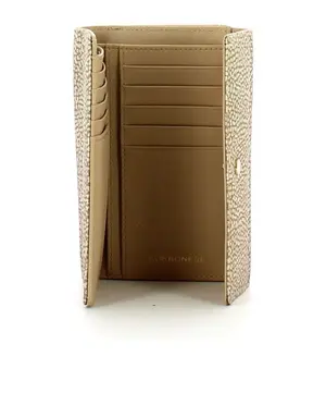 Borbonese Textured Compact Wallet