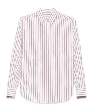 Brunello Cucinelli Striped Button-down Shirt - White