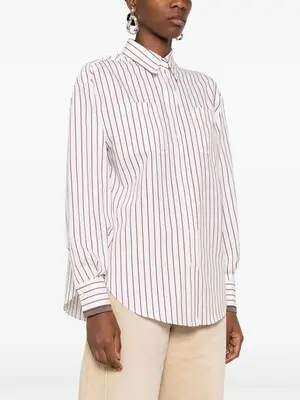 Brunello Cucinelli Striped Button-down Shirt