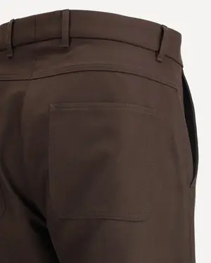Loro Piana Straight Leg Trousers - Brown