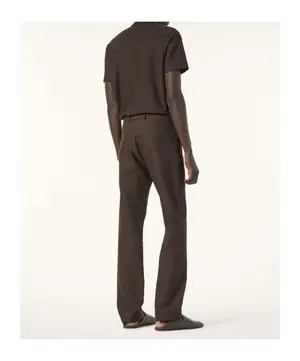 Loro Piana Straight Leg Trousers - Brown