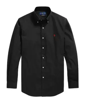 Polo Ralph Lauren Polo Pony Cotton Shirt - Black