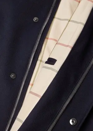 Loro Piana High-neck Long Sleeved Jacket