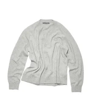 Acne Studios Face Logo Patch V-neck Cardigan