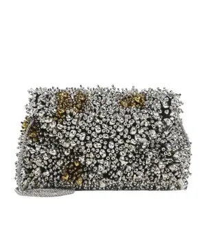 Dries Van Noten Embellished Envelope Clutch Bag