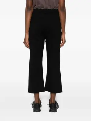 THOM KROM Drawstring-fastening Raw-hem Track Pants