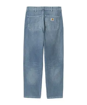 Carhartt Work In Progress Straight Leg Jeans - Blue