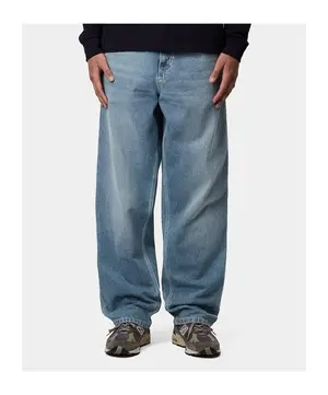 Carhartt Work In Progress Straight Leg Jeans - Blue