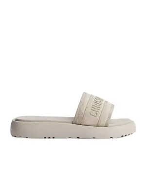 Dior Riviera Dway Slides - Nude