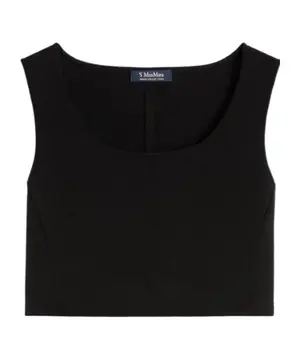 Max Mara Sleeveless Top - Black