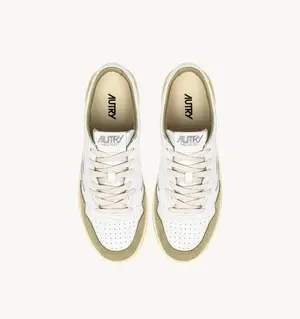 AUTRY Medalist Panelled Leather Sneakers