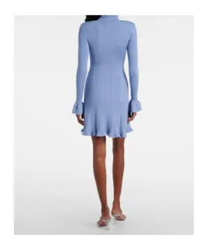 SELF-PORTRAIT Ruffled Minidress