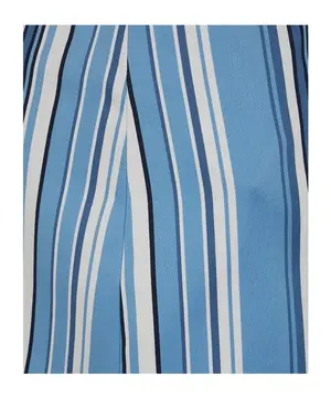 THE FRANKIE SHOP Striped Midi Skirt
