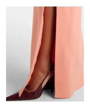 David Koma Floral-applique Gown