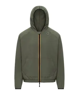 K-WAY Hooded Zip Jacket - Green