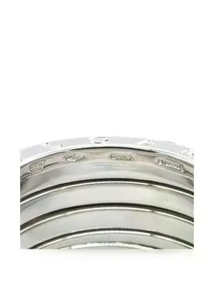 BVLGARI 18k White Gold B.zero1 Four Band Ring