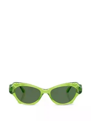 SWAROVSKI Oval Frame Sunglasses