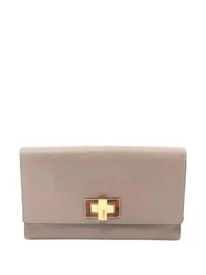 Fendi 2010s Peekaboo Selleria Wallet - Grey