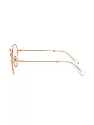 SWAROVSKI Geometric Frame Glasses