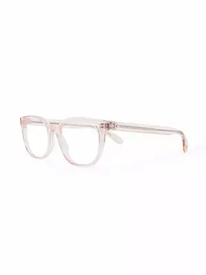 Oliver Spencer Logo Square-frame Eyeglasses