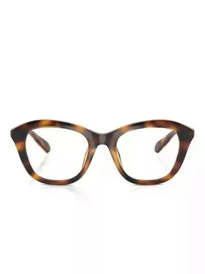 SWAROVSKI Cat-eye Glasses - Brown